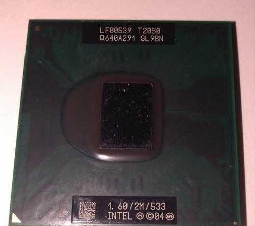 Мобильный процессор Intel Core Duo T2050
