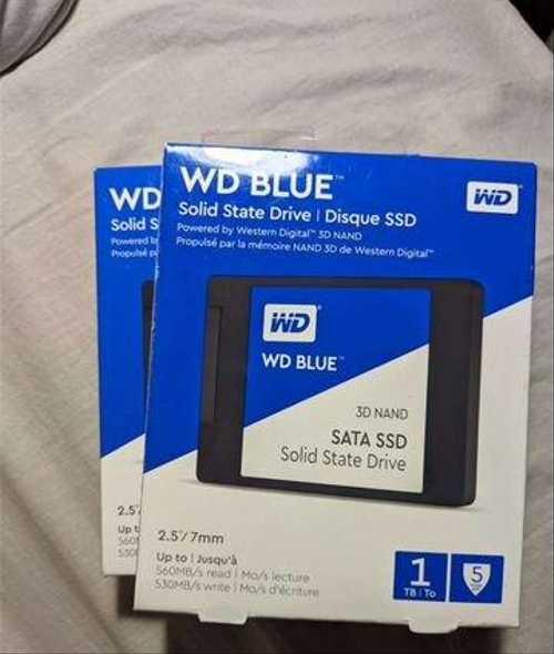 Новый SSD WD Blue 1tb WDS100T2B0A-00SM50