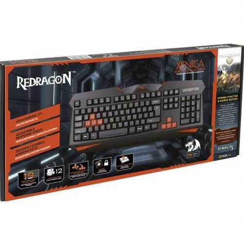 Игровая клавиатура Redragon Xenica Black USB