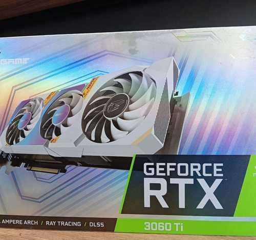 Видеокарта RTX 3060ti 8Gb (Ultra W OC LHR)