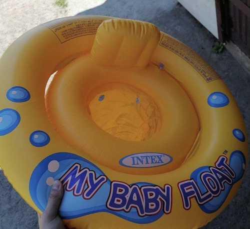 Круг для купания Intex my baby float