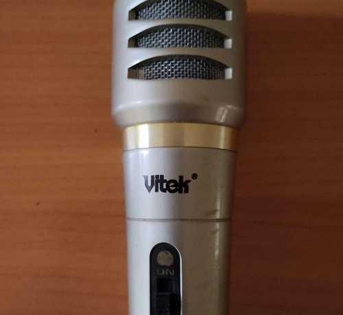 Микрофон Vitek для караоке