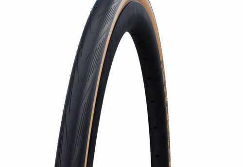 Покрышка 700x25 Schwalbe Lugano-II Wire Black+Brow