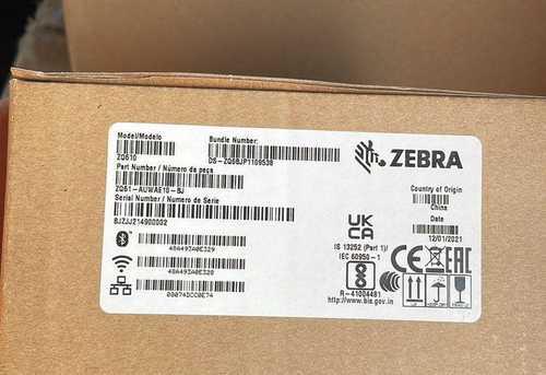 Принтер этикетко Zebra Zq610 Wi-fi/Bluetooth