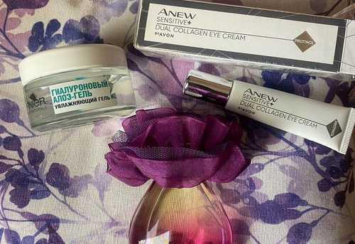 Avon only imagine + крем Anew + крем Гарньер