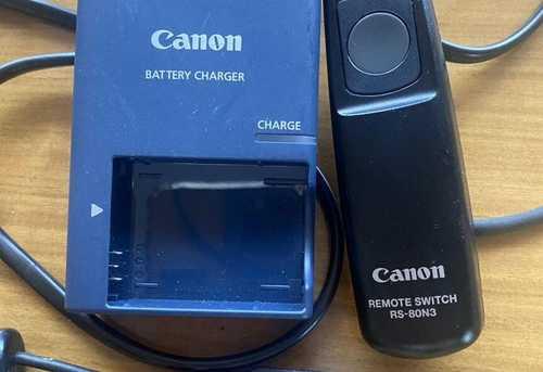 Пульт ду Canon RS-80N3, зарядное устройство новый