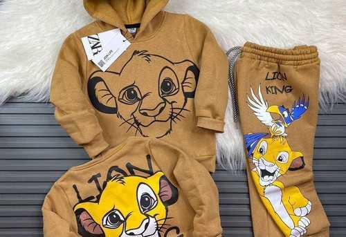 Костюм на флисе Zara Simba горчичный 92-122