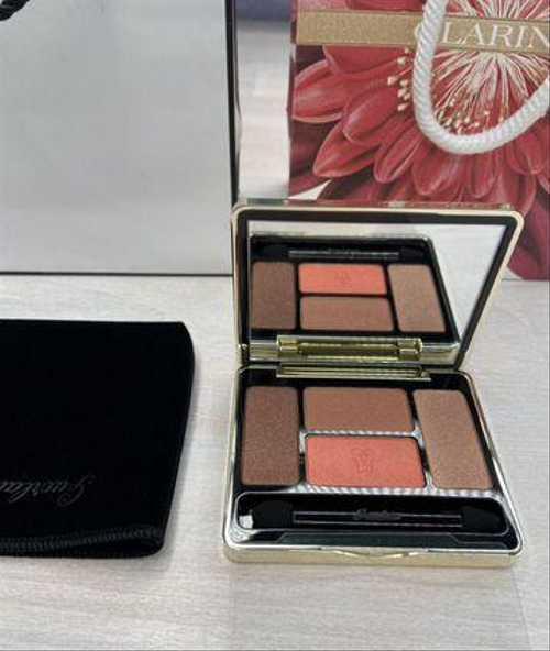 Тени палетка Guerlain 4 couleurs 14 les fauves