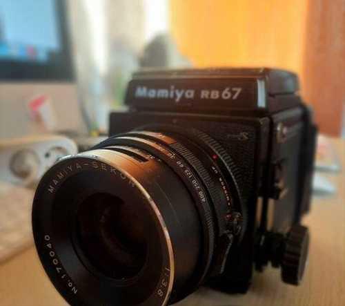Пленочный фотоаппарат Mamiya RB67 Pro S