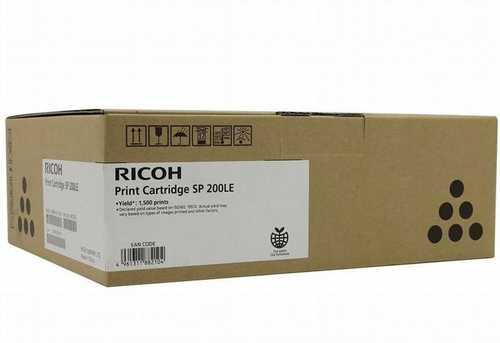 Тонер-картридж Ricoh SP200LE Лазерный Черный 1500с