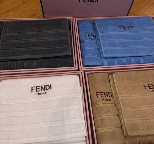 Набор полотенец premium segment fendi