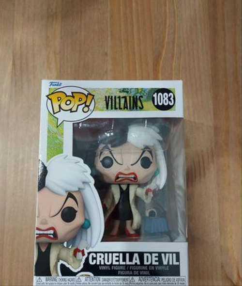 Funko pop Villains Cruella de Vil