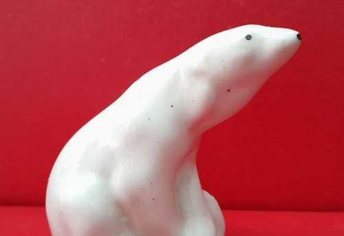 Фарфоровая статуэтка «Белый медведь" - 2. 1950-е