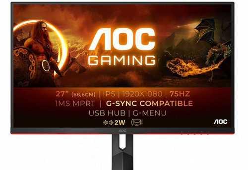 27" Монитор AOC 75hz 27G2U5/BK/01 черный