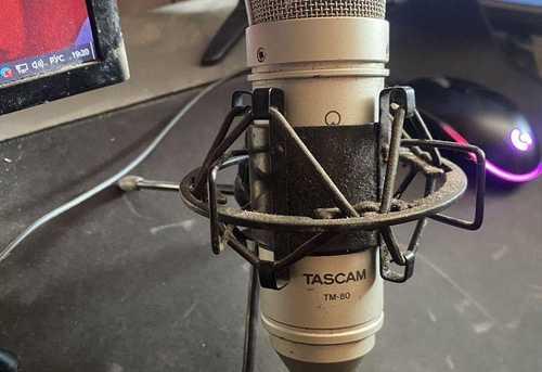 Студийный микрофон tascam tm80