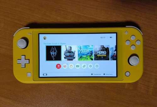 Nintendo Switch Lite Новая Прошитая + MicroSD 128G
