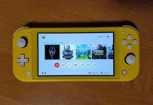 Nintendo Switch Lite Новая Прошитая + MicroSD 128G