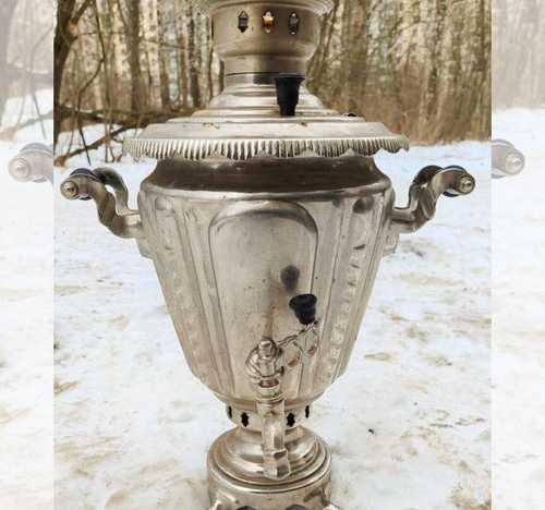 Самовар на дровах