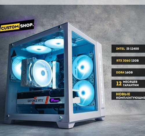 Новый Игровой пк i5 12400 + RTX 3060