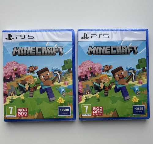 Minecraft PS5 (Новый диск )