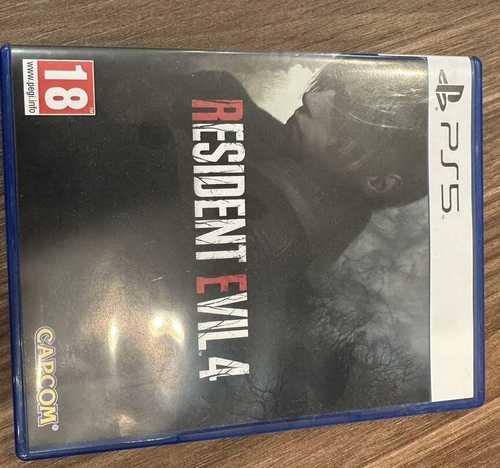 Resident Evil 4 ps5 диск