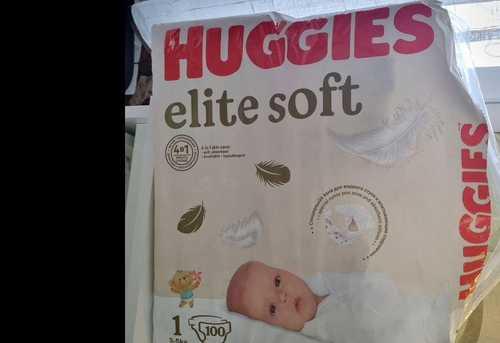 Подгузники huggies elite soft 1