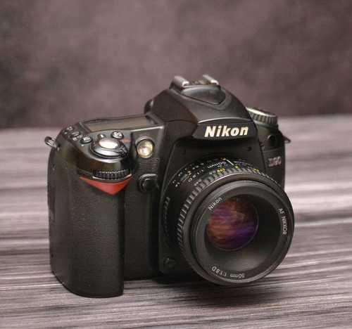 Фотоаппарат nikon D90 с объективом nikkor 50 1.8