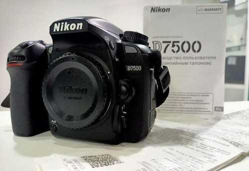 Зеркальный Фотоаппарат Nikon D7500 Body