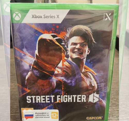 Street fighter 6 xbox (новый)