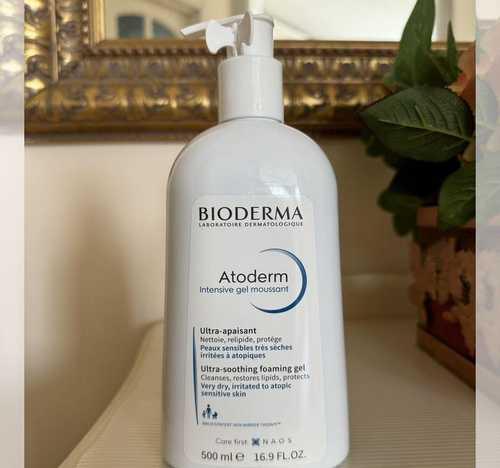 Гель Bioderma atoderm intensive gel moussant новый