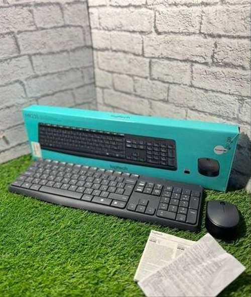 Комплект клавиатура+мышь Logitech MK235 (В 30091)