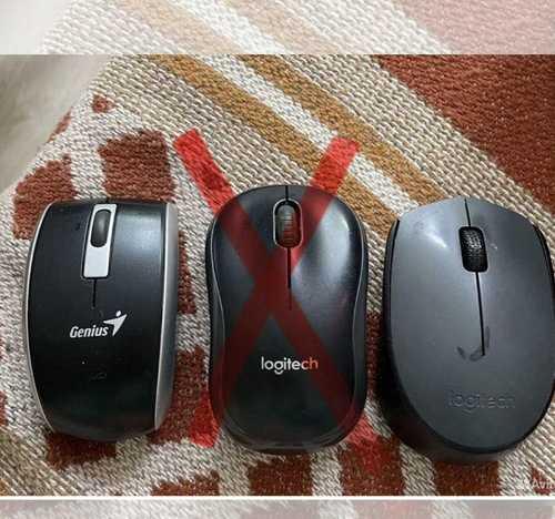 Беспроводная мышь logitech genius