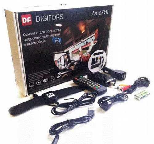 Авто-Кит digifors HD (Ресивер HD20   актив.ант.20д