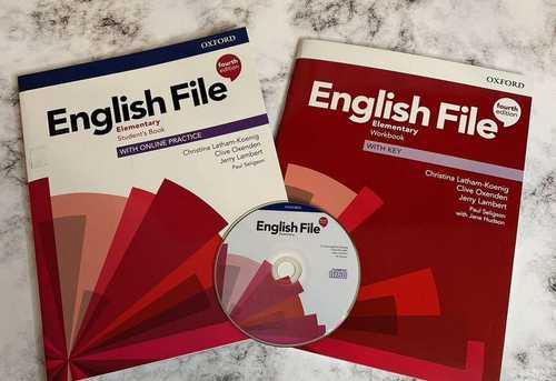 English file elementary 4th ed + CD новый комплект