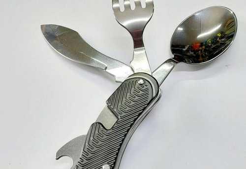 Туристический набор ложка вилка нож