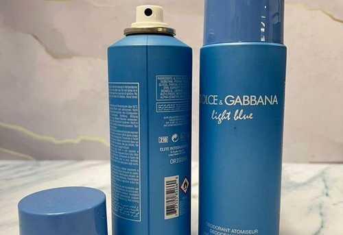 Dolce gabbana light blue дезодорант