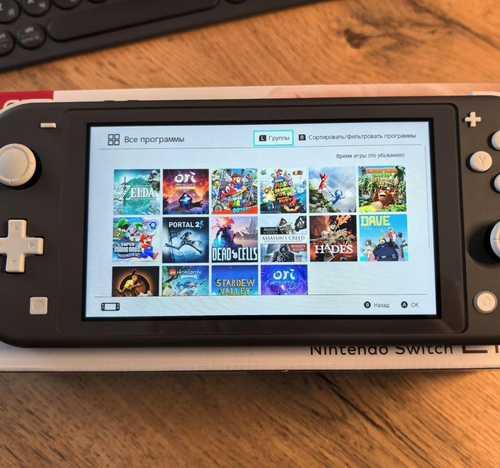 Nintendo switch lite прошитая