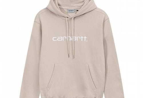 Бежевое худи Carhartt