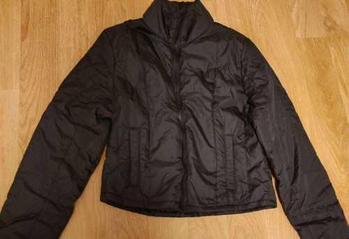Куртка чёрная женская б/у 44 размер