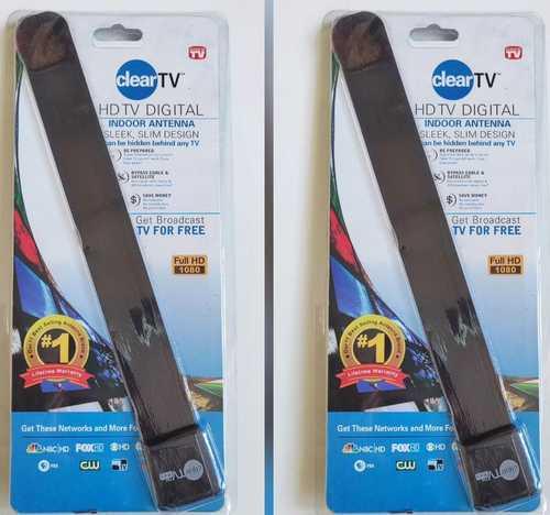 Две тв антенны Clear TV Key HD TV Digital