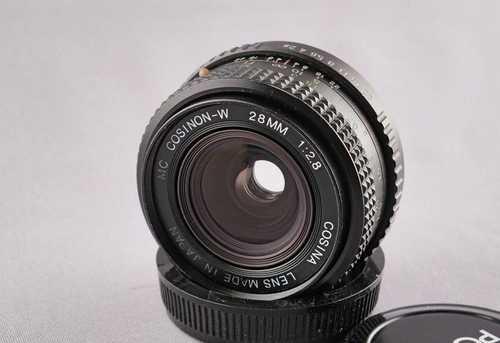 Широкоуголник на Pentax Cosinon-W MC 28mm f/2.8