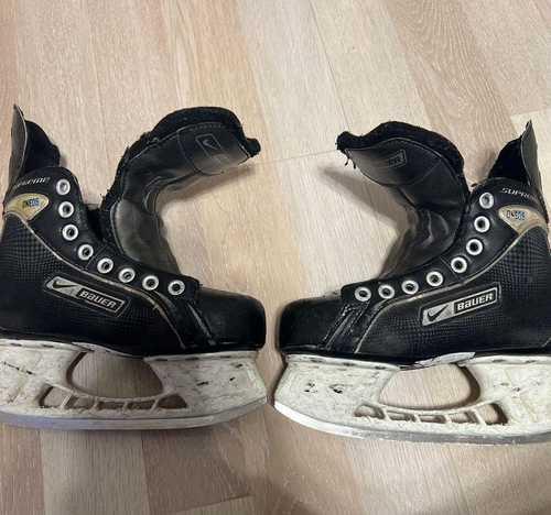 Детские Хоккейные коньки bauer nike 33.5