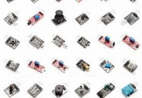 Набор из 37 датчиков и модулей для Arduino (в кейс
