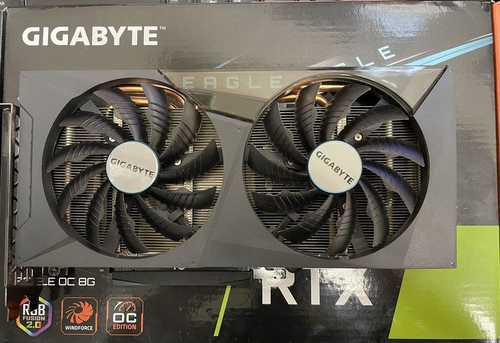 Видеокарта gugabyte rtx 3060ti eagle