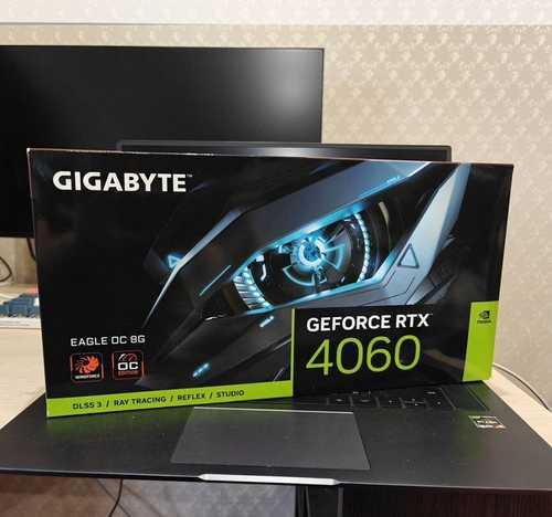 Новая Rtx 4060 Gigabyte Eagle