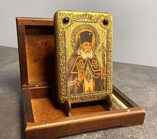 Икона Святитель Лука Симферопольский в футляре