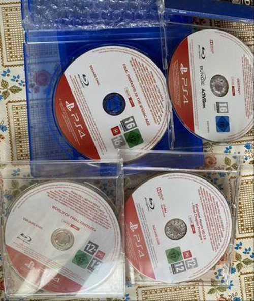 Промо диски ps4
