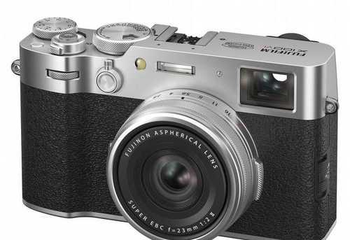 Компактный фотоаппарат Fujifilm X100VI, серебристы