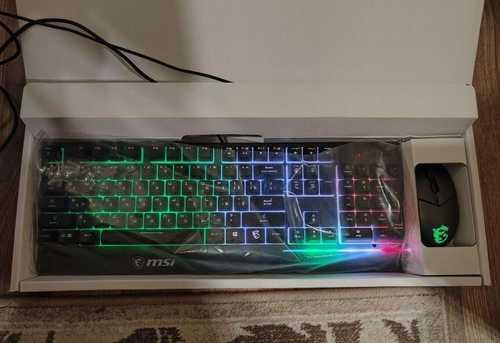 Игровая клавиатура и мышь MSI Vigor GK30 Combo