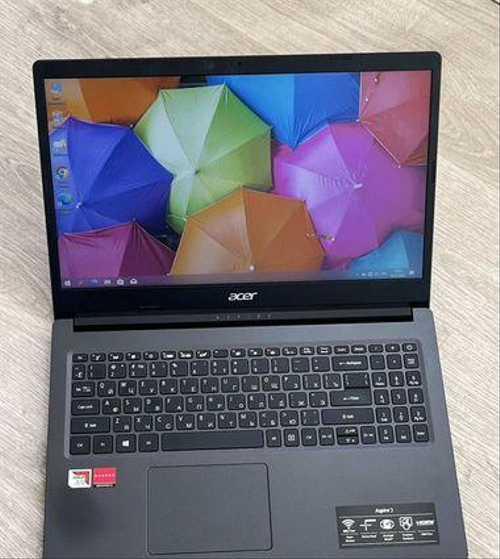 Быстрый легкий Acer 2020г, 8Гб + SSD 256Гб